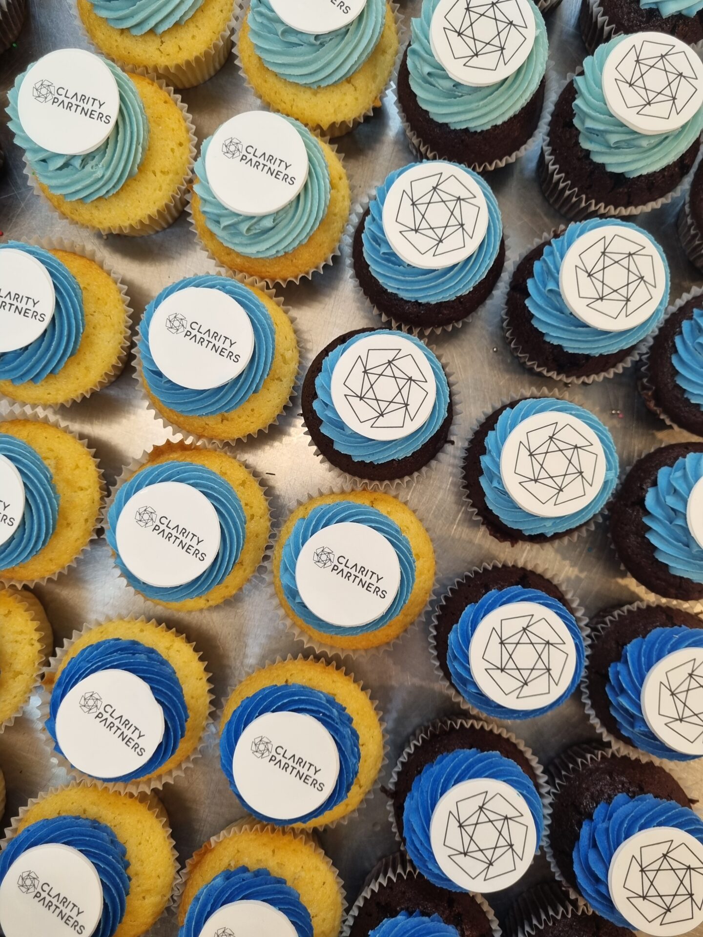 Branded Cupcakes - REGULAR SIZED - Sweet On Cup Cakes