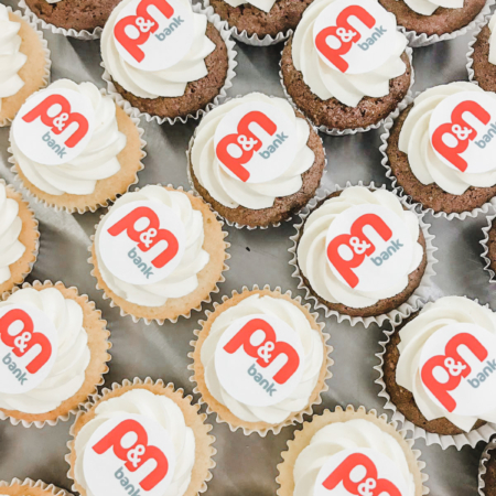 Branded Cupcakes - REGULAR SIZED - Sweet On Cup Cakes