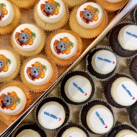 Branded Cupcakes - REGULAR SIZED - Sweet On Cup Cakes