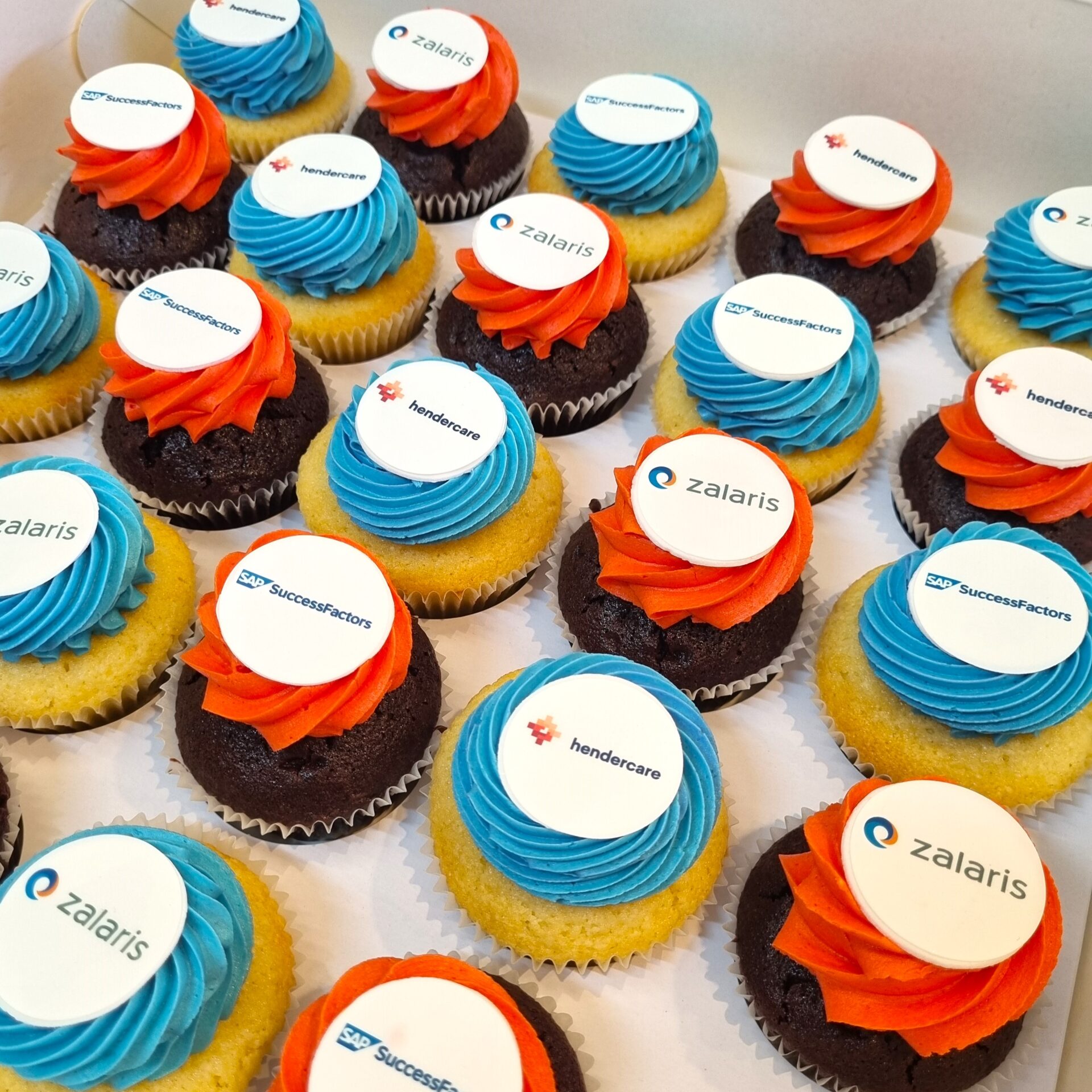 Branded Cupcakes - REGULAR SIZED - Sweet On Cup Cakes