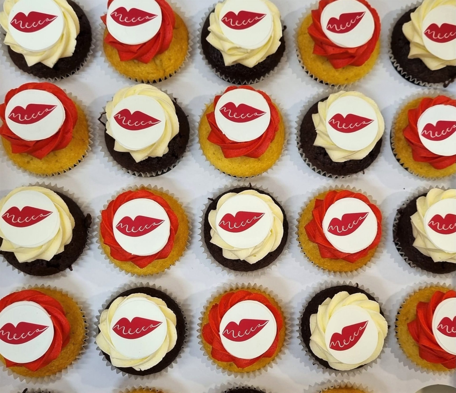 Branded Cupcakes - Sweet On Cup Cakes