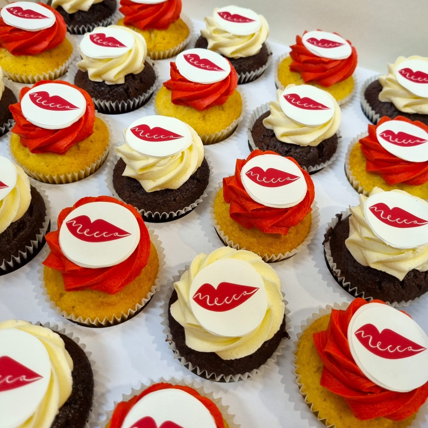 Branded Cupcakes - REGULAR SIZED - Sweet On Cup Cakes