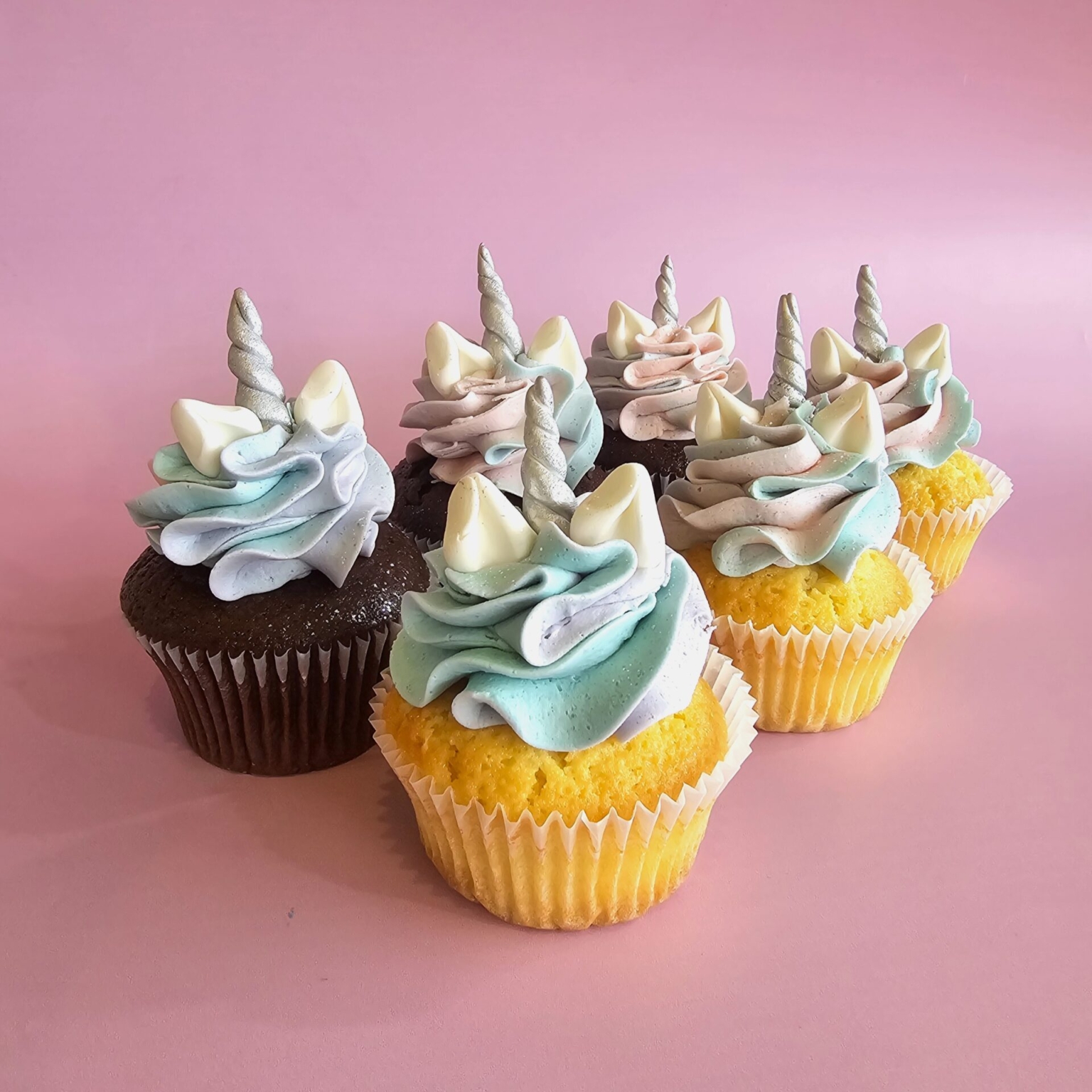 Unicorn Cupcakes - REGULAR SIZED - Sweet On Cup Cakes