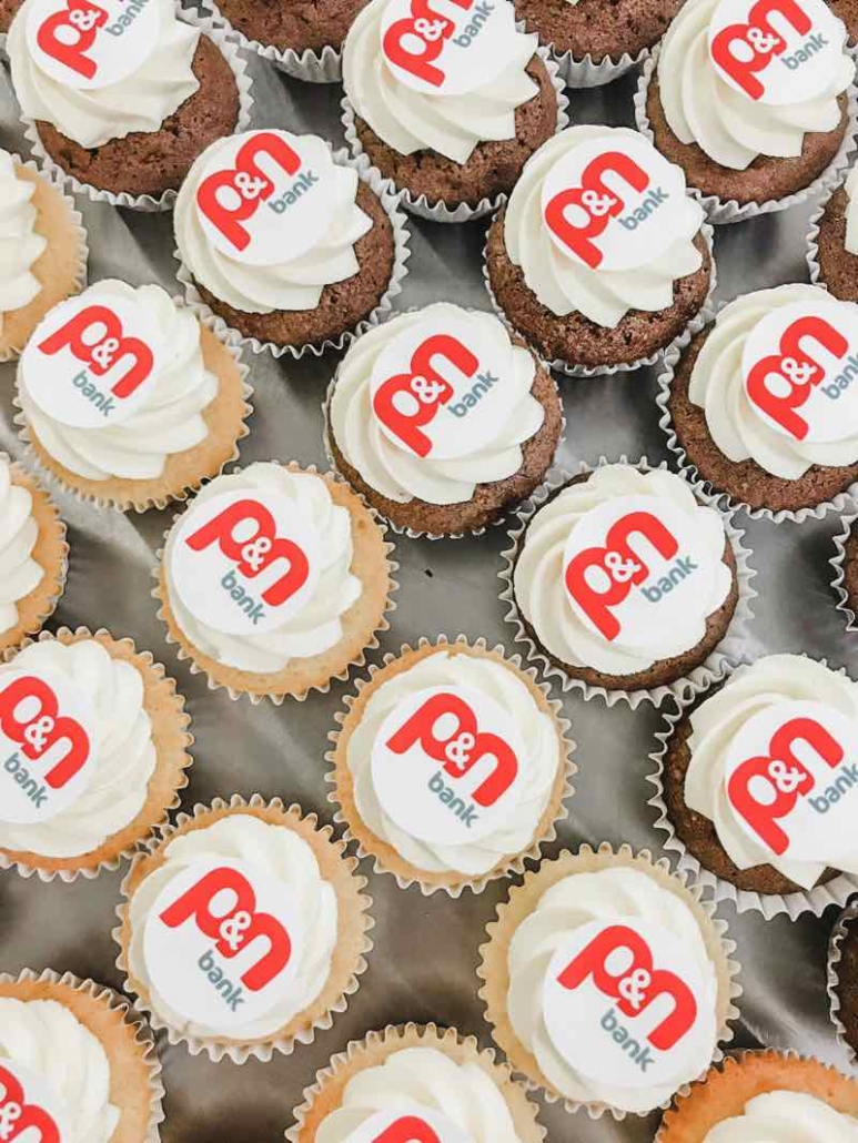 Branded Cupcakes - Sweet On Cup Cakes