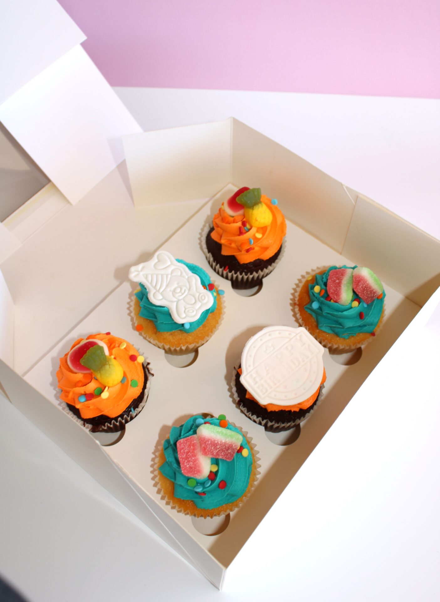 Birthday Cupcakes - REGULAR SIZED - Sweet On Cup Cakes