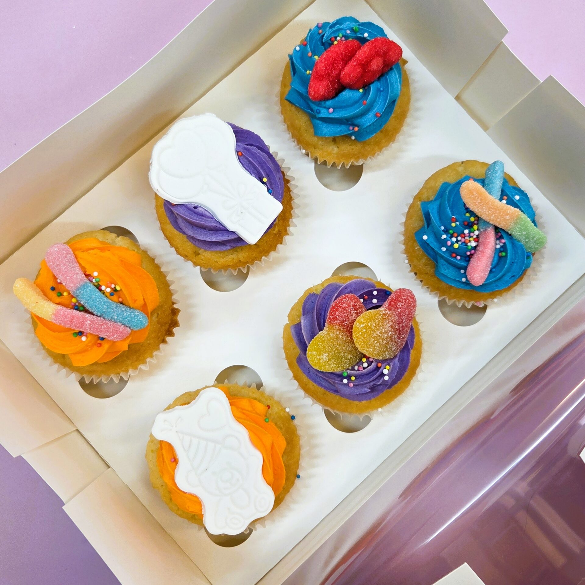 Birthday Cupcakes - REGULAR SIZED - Sweet On Cup Cakes