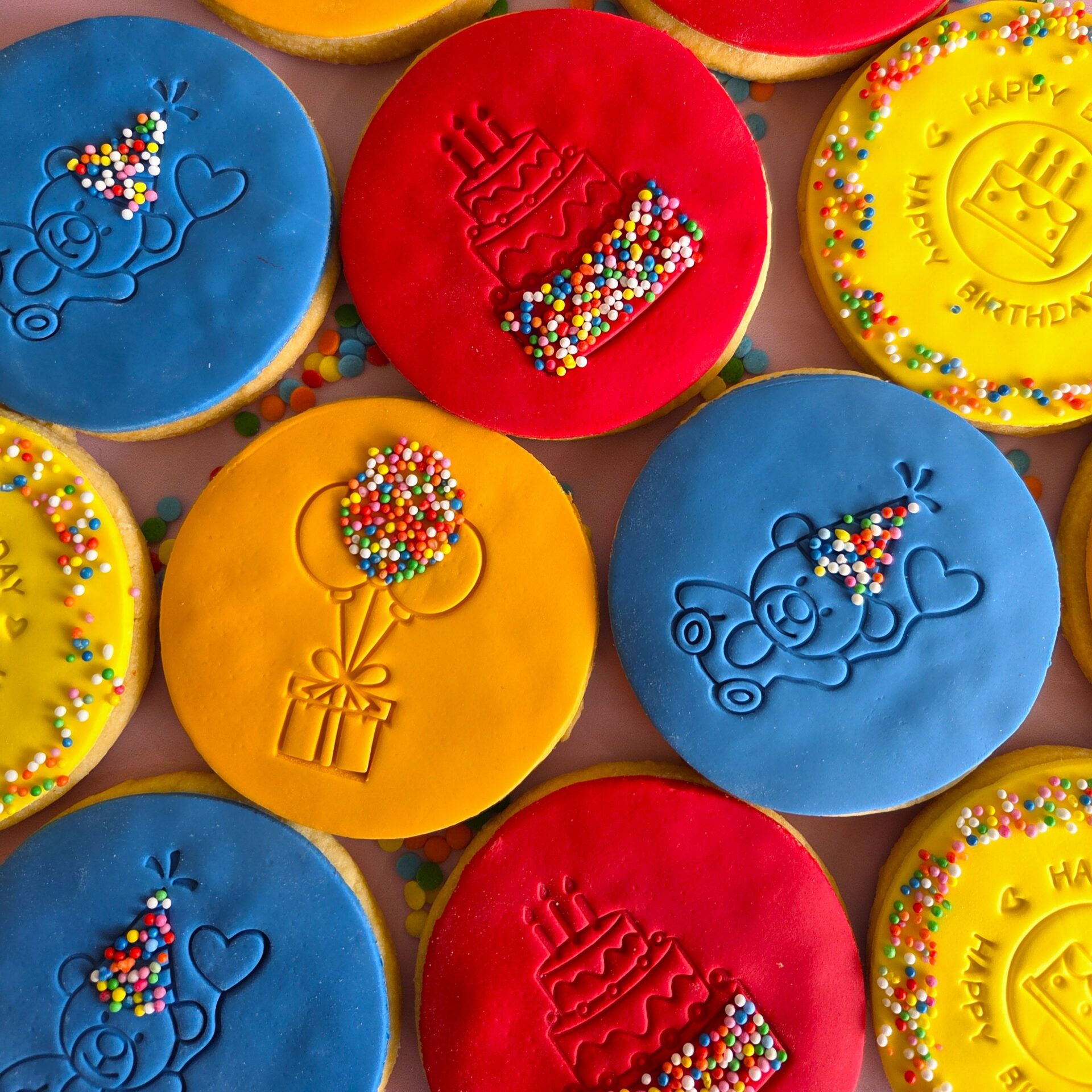 Birthday Cookie Gift Box - Sweet On Cup Cakes