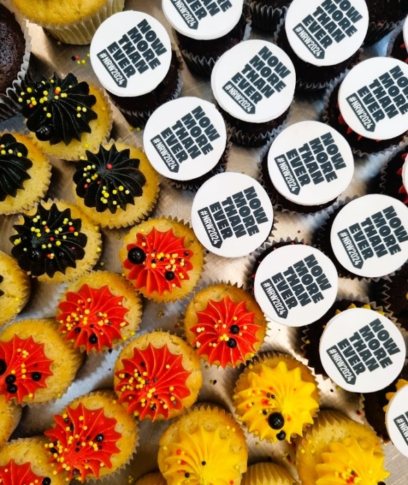 Corporate Event Cupcakes - MINI SIZED - Sweet On Cup Cakes