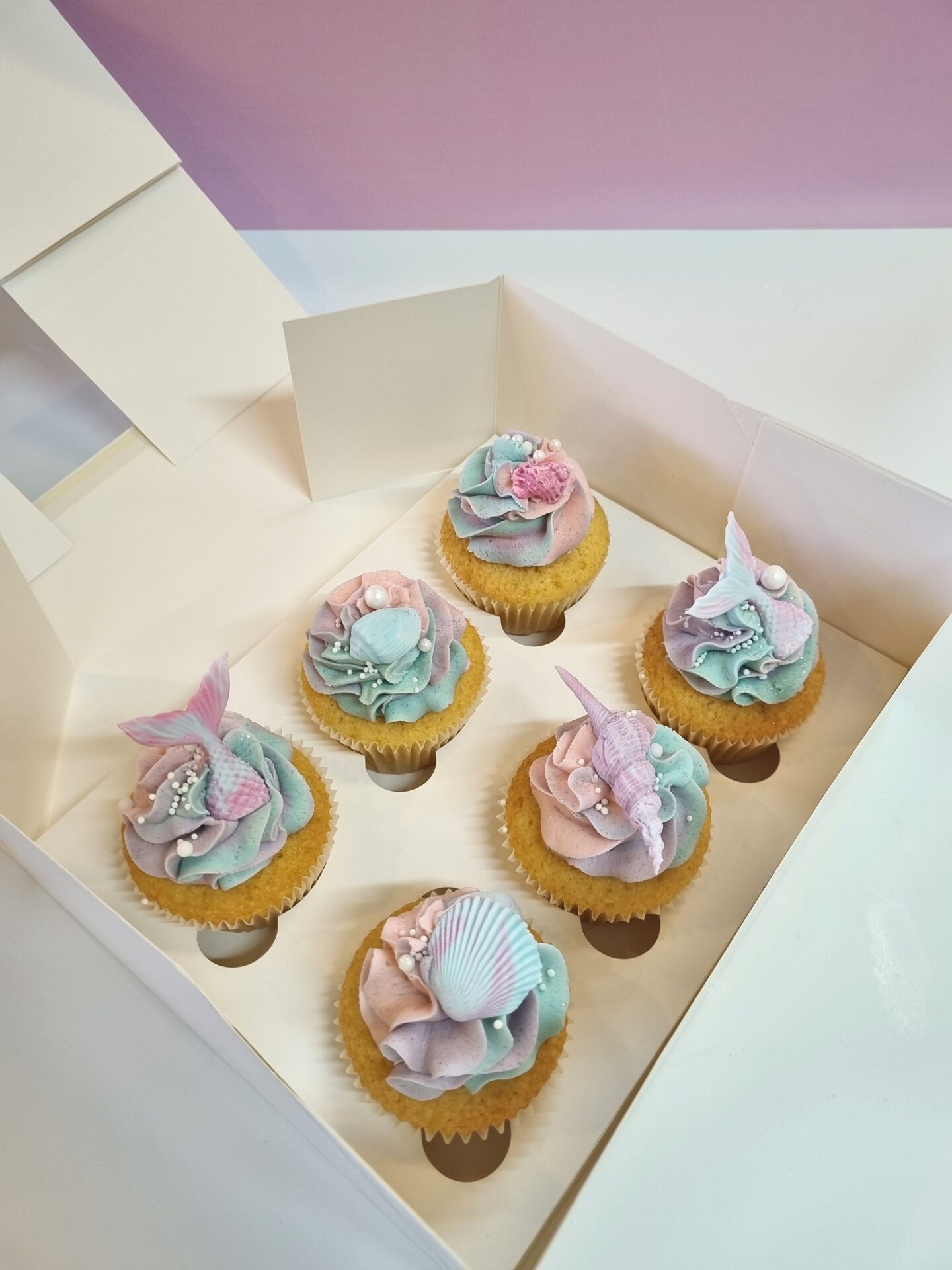 Mermaid Cupcakes - REGULAR SIZED - Sweet On Cup Cakes