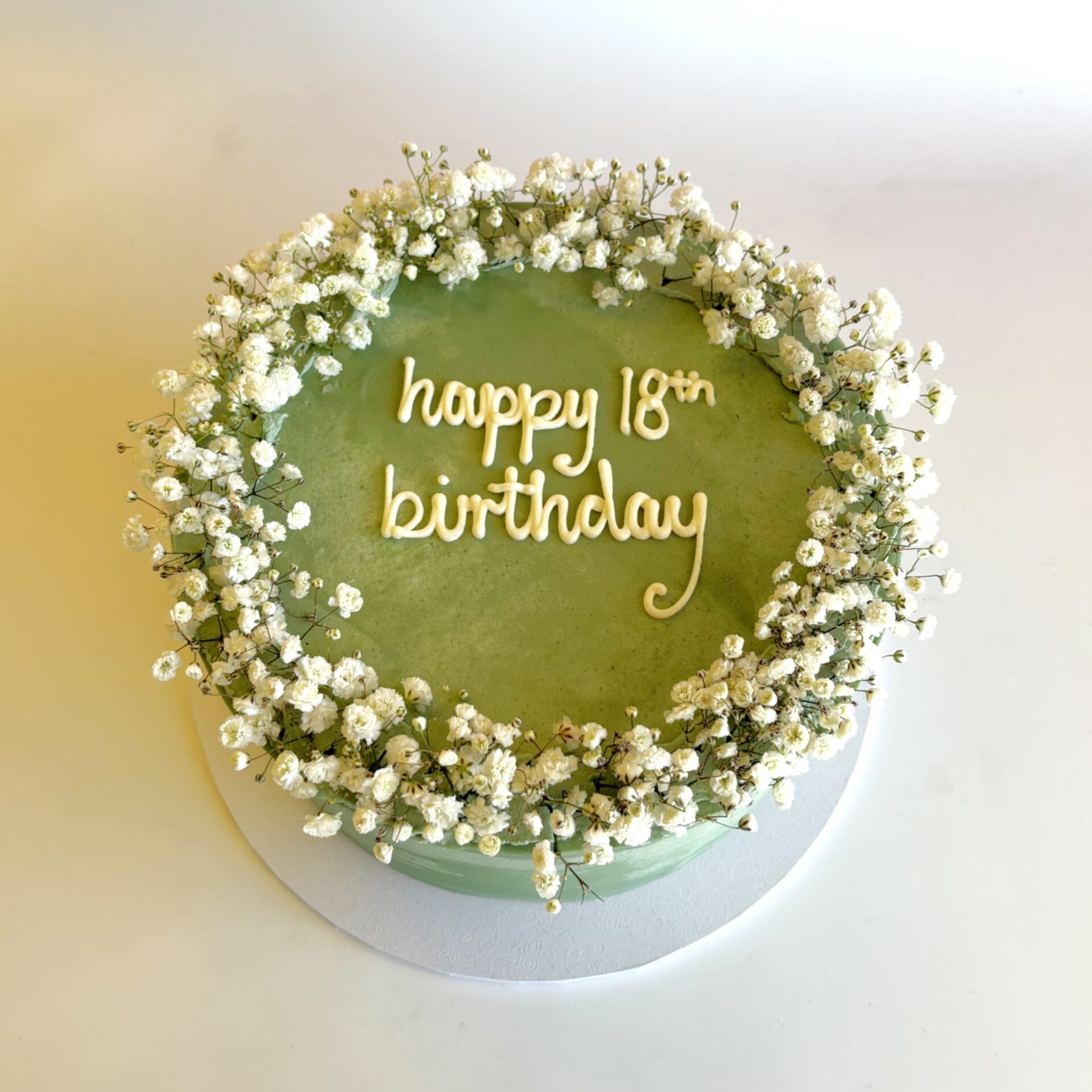 Baby's Breath Halo Cakes - Sweet On Cup Cakes