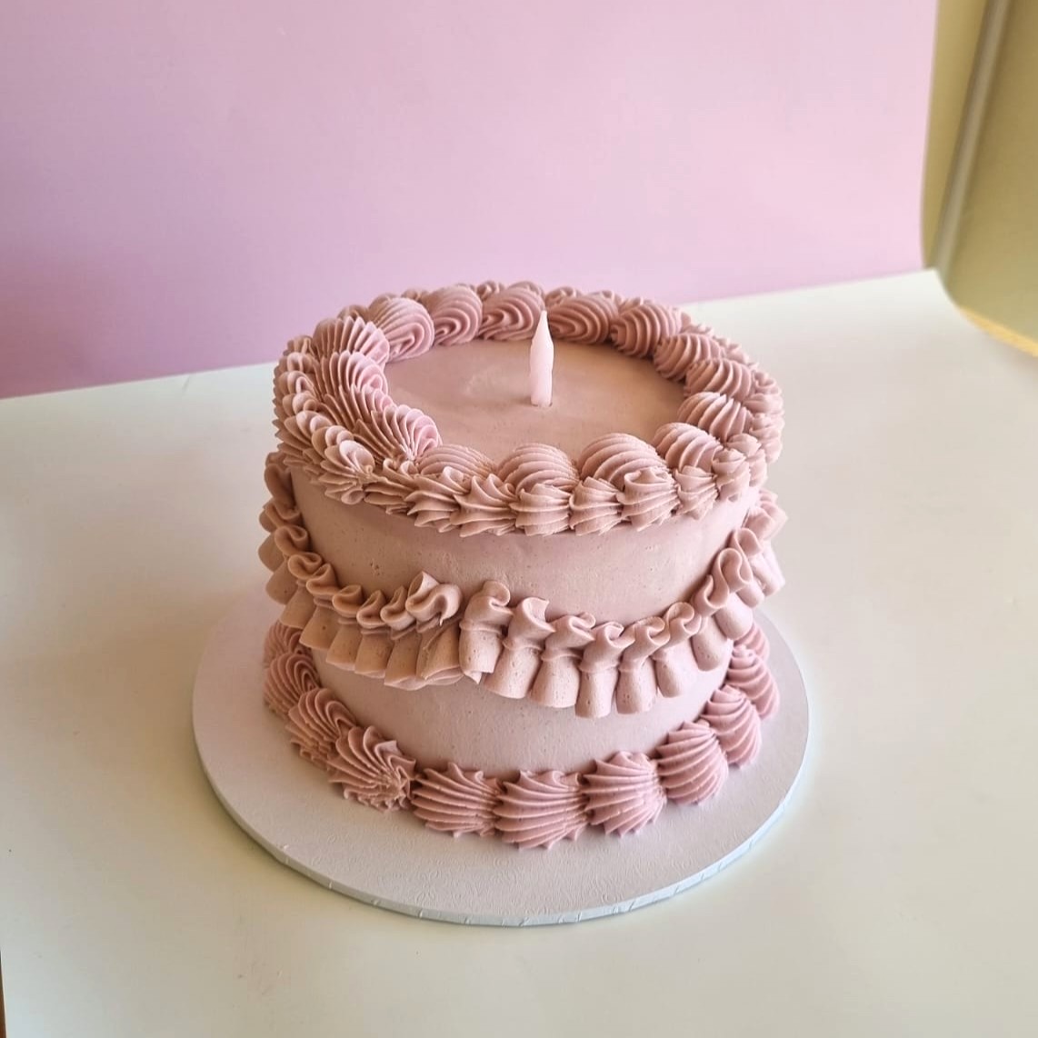 Candle Cake - Sweet On Cup Cakes