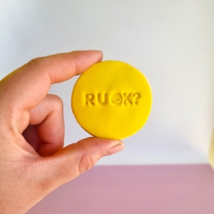 R U OK? Day Cookies - Sweet On Cup Cakes