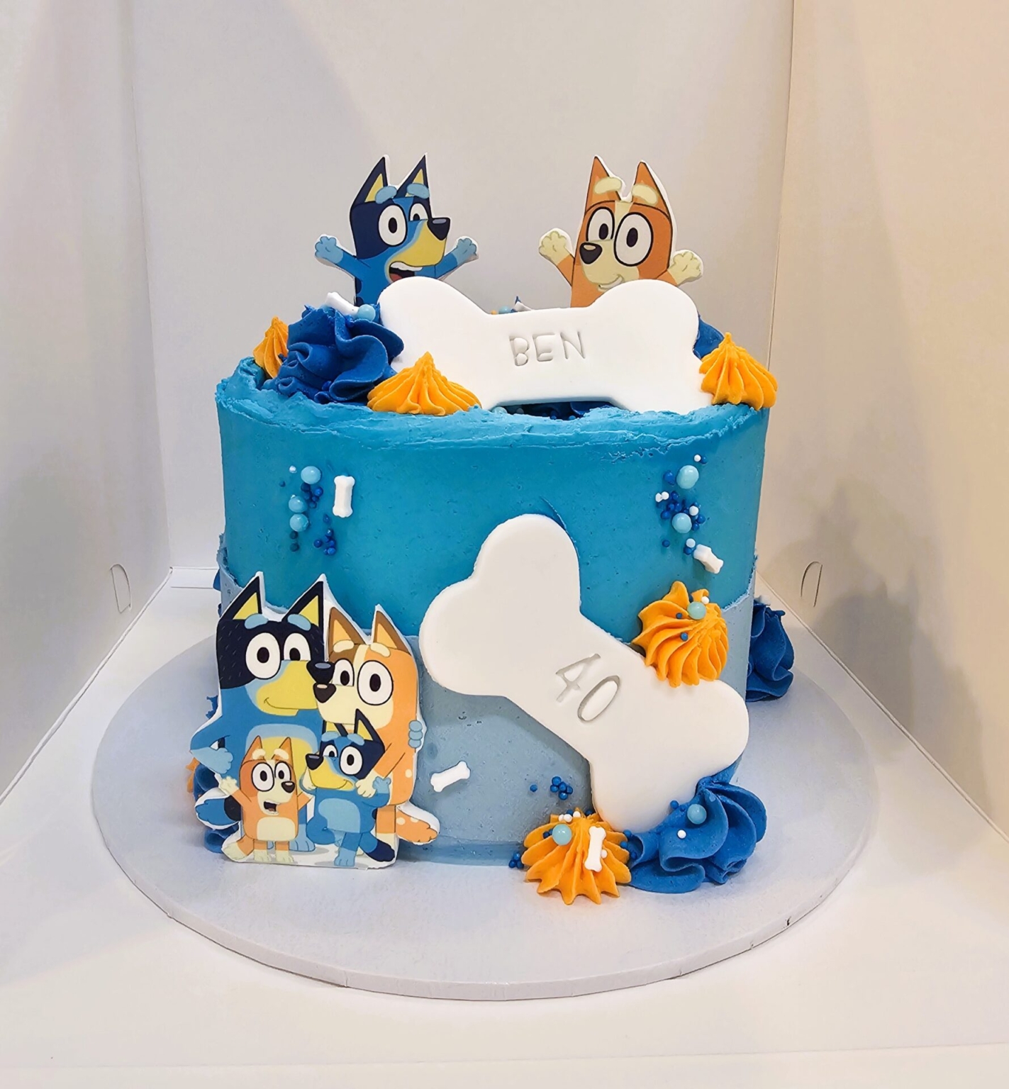 Bluey Cake - Sweet On Cup Cakes