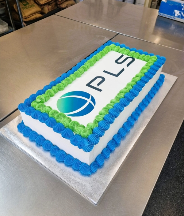 Large Slab Branded Cakes - Sweet On Cup Cakes