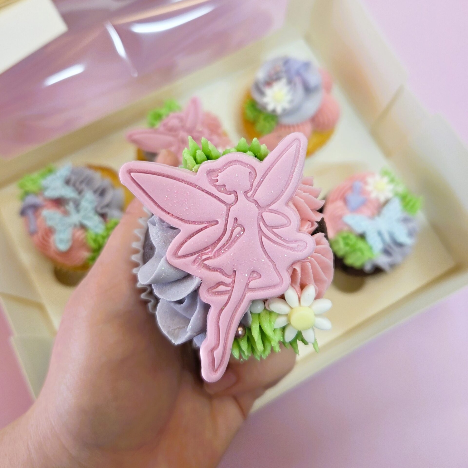 Fairy Garden Cupcakes - REGULAR SIZED - Sweet On Cup Cakes
